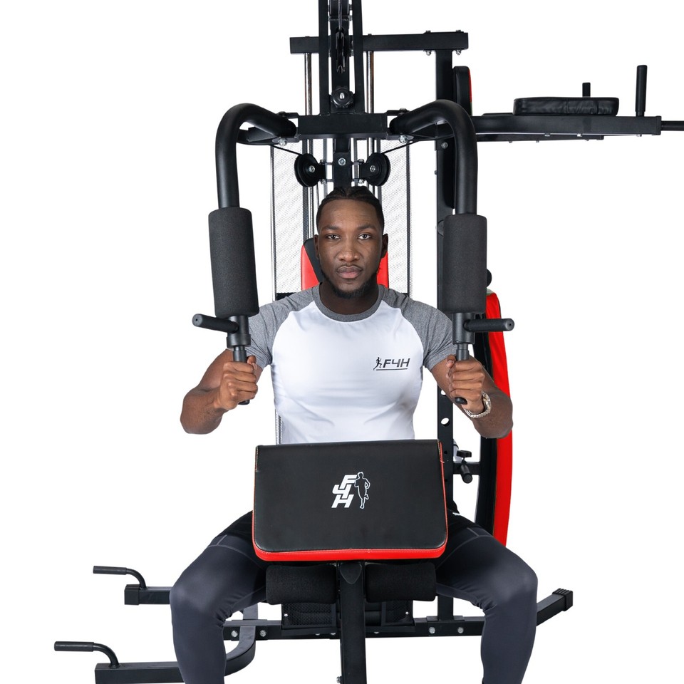 Multigym Workout Station 81KG Multi Functional Exercise Machine for ...