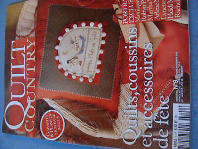 QUILT COUNTRY N° 9 DE 2009 LE MAGAZINE DU PATCHWORK | eBay