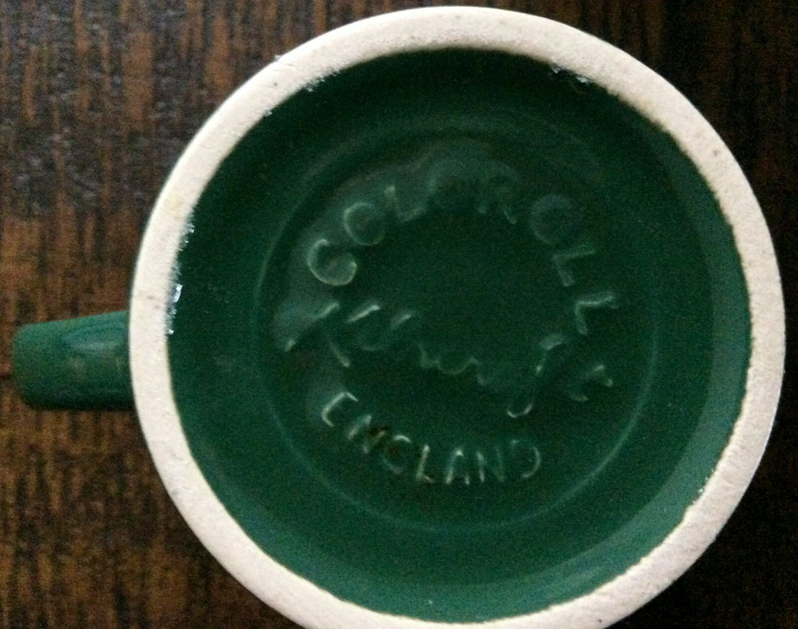 Pair of O'Darby Irish Cream mugs cups Coloroll Kilncraft Porcelain Made ...