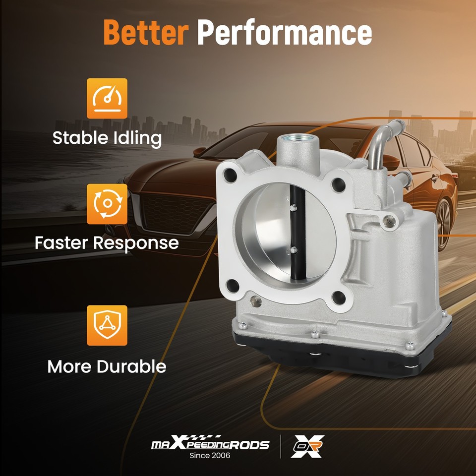 Fuel Injection Throttle Body for Nissan NP300 2.5L 2014-2018 X-Trail ...