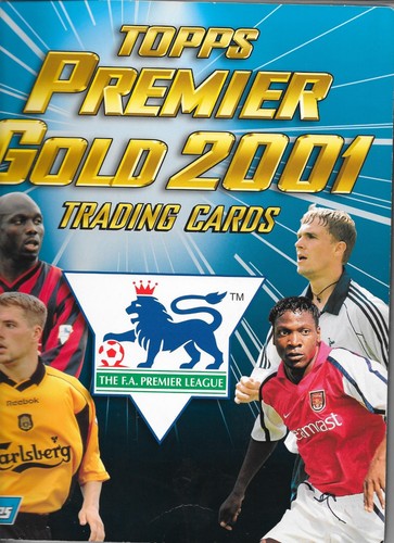 TOPPS PREMIER GOLD 2001 FOOTBALL CARDS & ALBUM | eBay UK