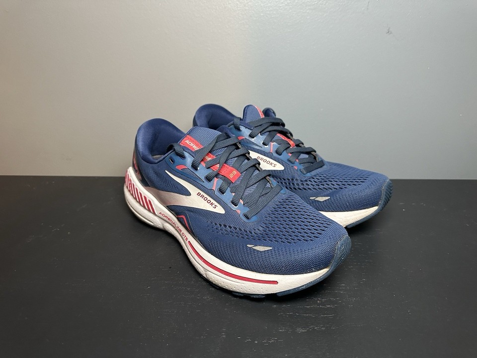 Brooks Women’s Adrenaline GTS23 Running Shoe Blue Raspberry White ...