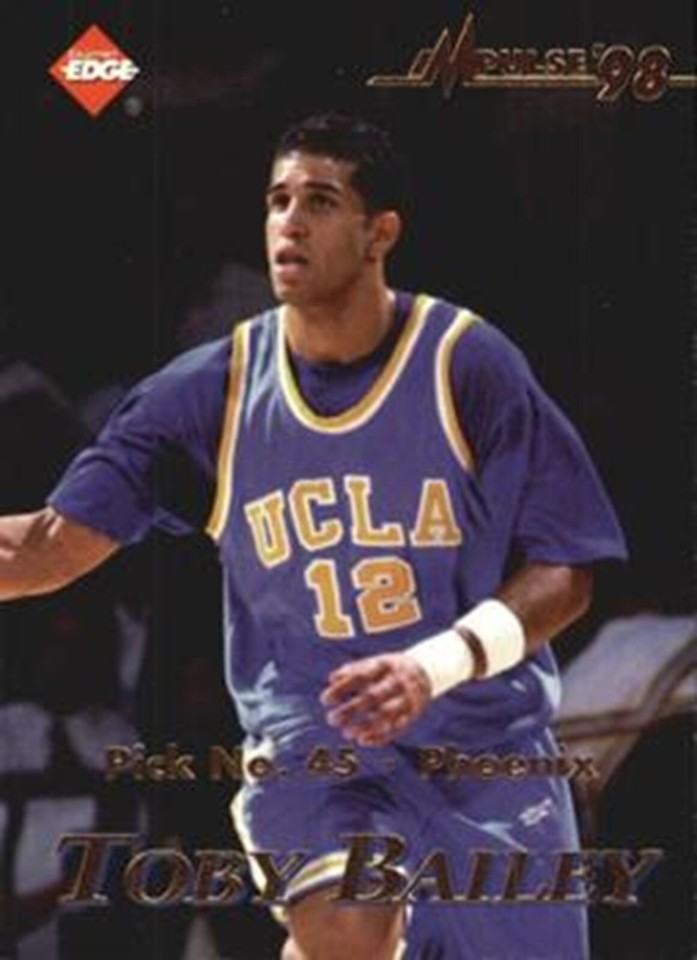 1998 Collector's Edge Impulse #72 Toby Bailey Scottie Pippen Chicago ...