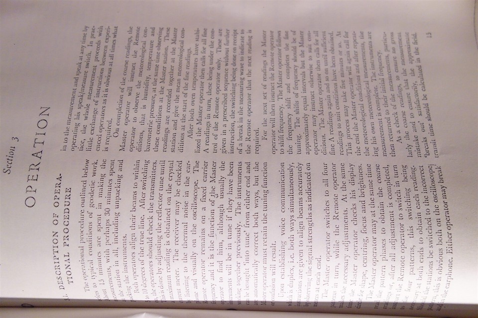 Tellurometer Micro-Distancer Microwave System Geodetic Survey ...