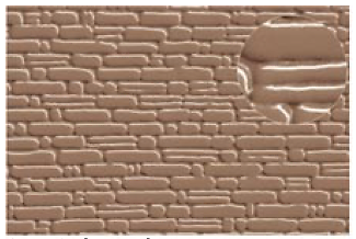 Slaters 0419 Stone Courses Grey Embossed Plastikard 2/4mm OO Gauge 300 ...