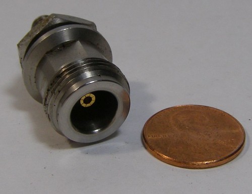 UNKNOWN BRAND SMA TO N-TYPE BULKHEAD ADAPTER SILVER/GOLD A-30 | eBay