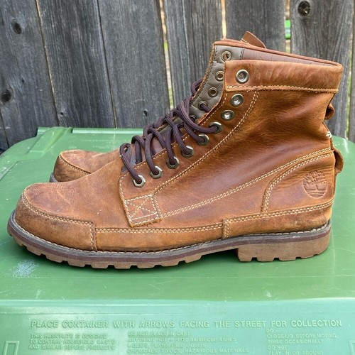 Timberland Heritage Earthkeepers 6" Lace-Up Boot Burnished Brown 15551 ...