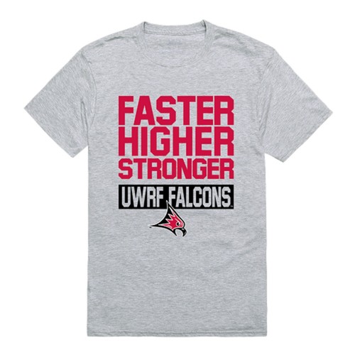 University of Wisconsin River Falls Falcons UWRF College Logo Workout T ...
