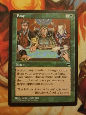 Reap ** 50% Off $30+ ** Magic The Gathering MTG Card - TMP | eBay