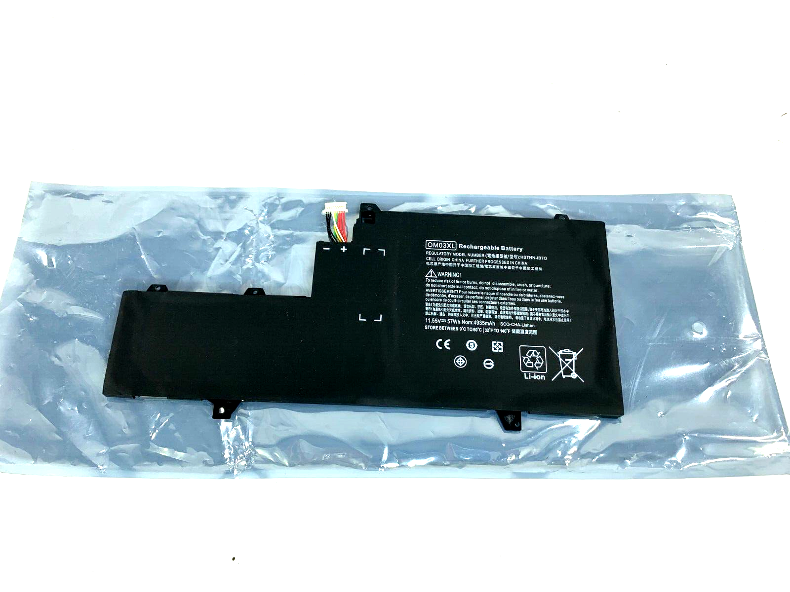 Battery OM03XL For HP EliteBook X360 1030 G2 863280-855 863167-1B1 ...
