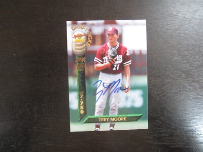 1994 Signature Rookies # 42 Trey Moore Autograph Signed Auto Card (B ...