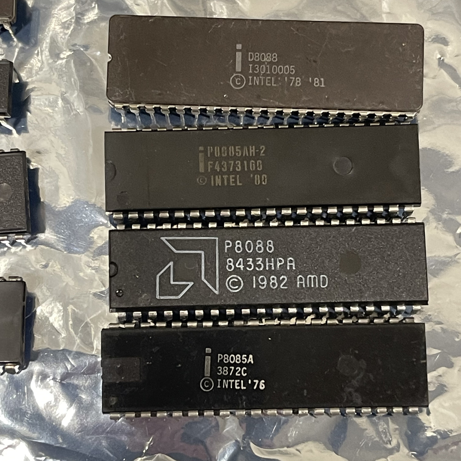 Intel 8085/8088 CPU & Peripheral Kit – 8155, 7201, 8284, FDC1797, FIFO ...