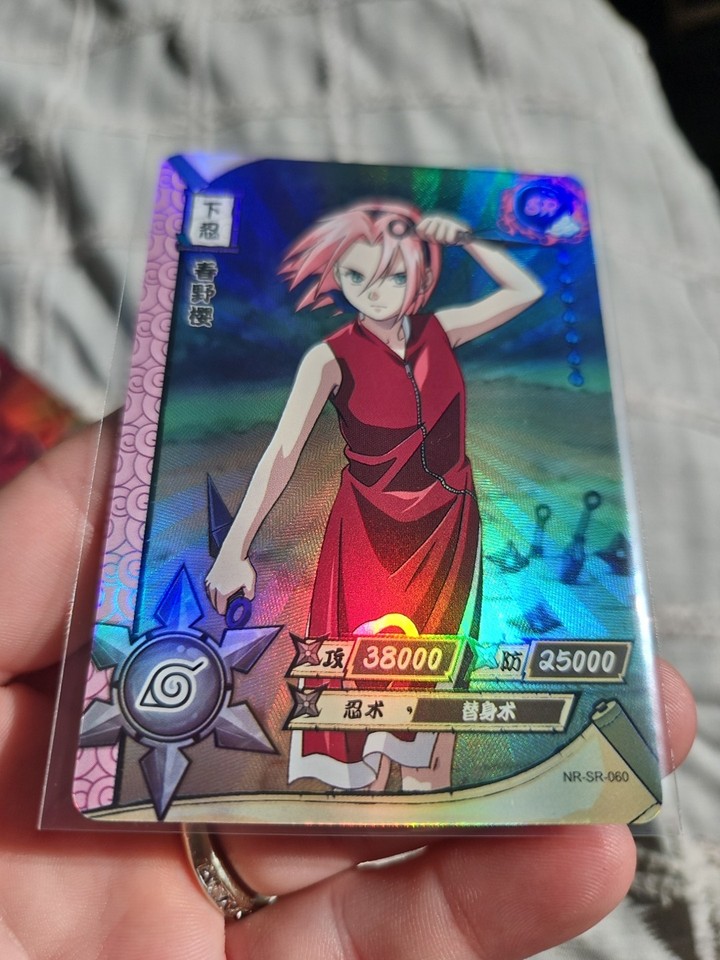 Sakura Haruno NR-SR-060 Naruto Kayou Trading Card Super Rare Holo | eBay UK