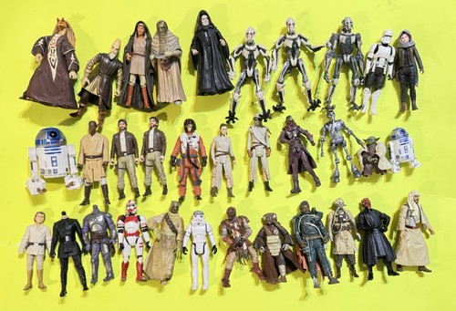 Star Wars 3.75 Inch Action Figures Mix LOT Episode I, II, III, Legacy ...
