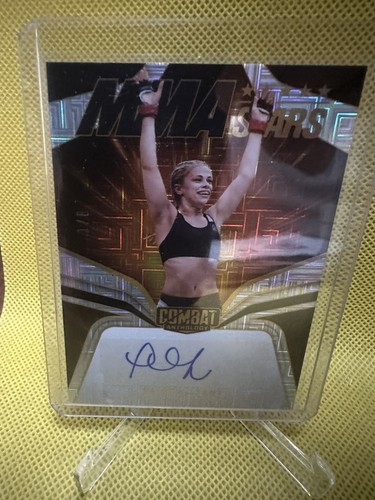 2025 Panini Combat Anthology PAIGE VANZANT MMA Stars AUTO UFC 1/8 | eBay
