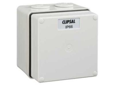 Clipsal 56-SERIES INDUSTRIAL JUNCTION BOX 91x101x101mm 1-Gang With ...