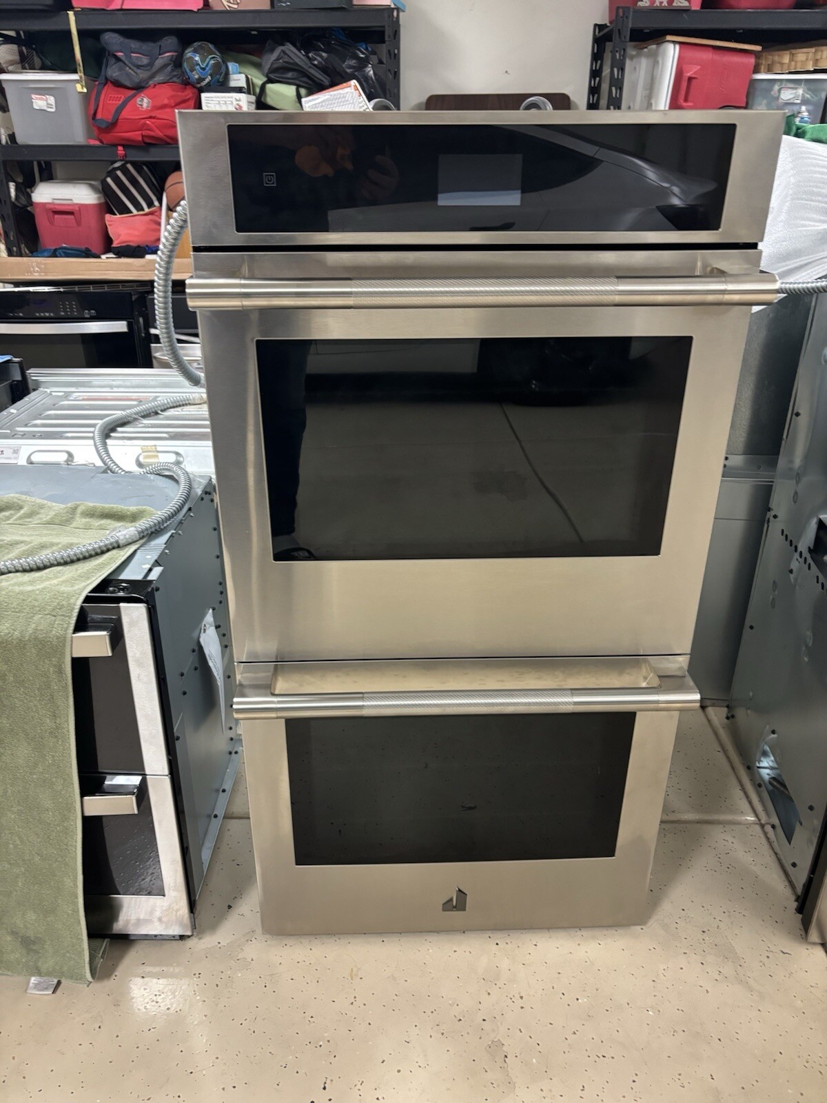 Jenn Air JJW2827LL 27" Rise Double Wall Oven - Stainless
