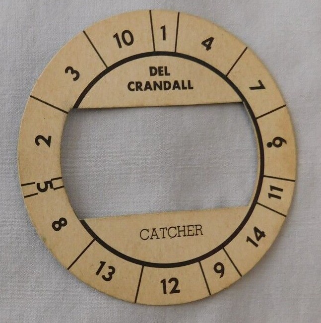 1957 Cadaco Disc Baseball Disc - Pick one | eBay
