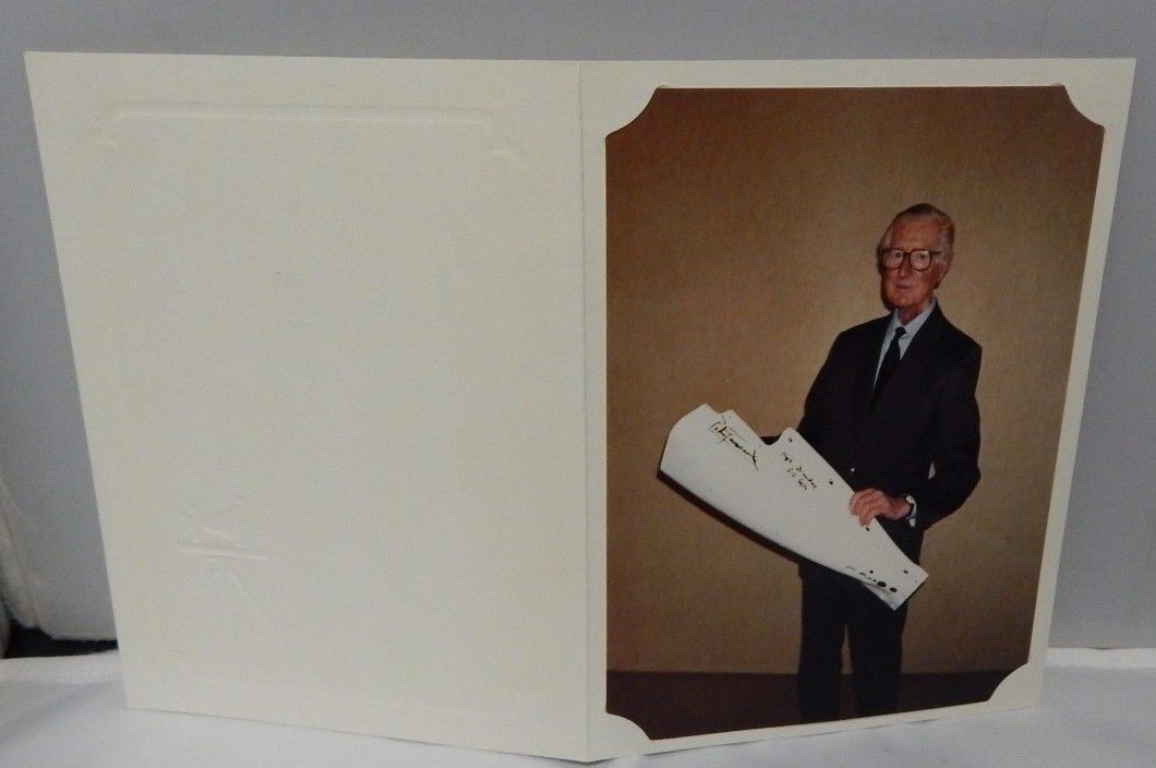 Sir Hugh Dundas Vintage 1990 Color 5x7 Glossy Photo Royal Air force ...