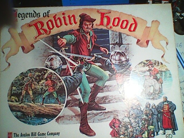LEGENDS OF ROBIN HOOD 12TH CENTURY ENGLAND RPG AVALON HILL GAME 6425 ...