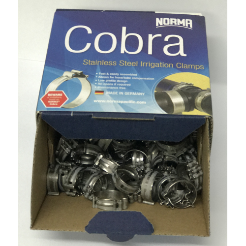 COBRA HOSE CLAMP NORMA FULL STAINLESS STEEL SUIT GARDEN IRRIGATION ...