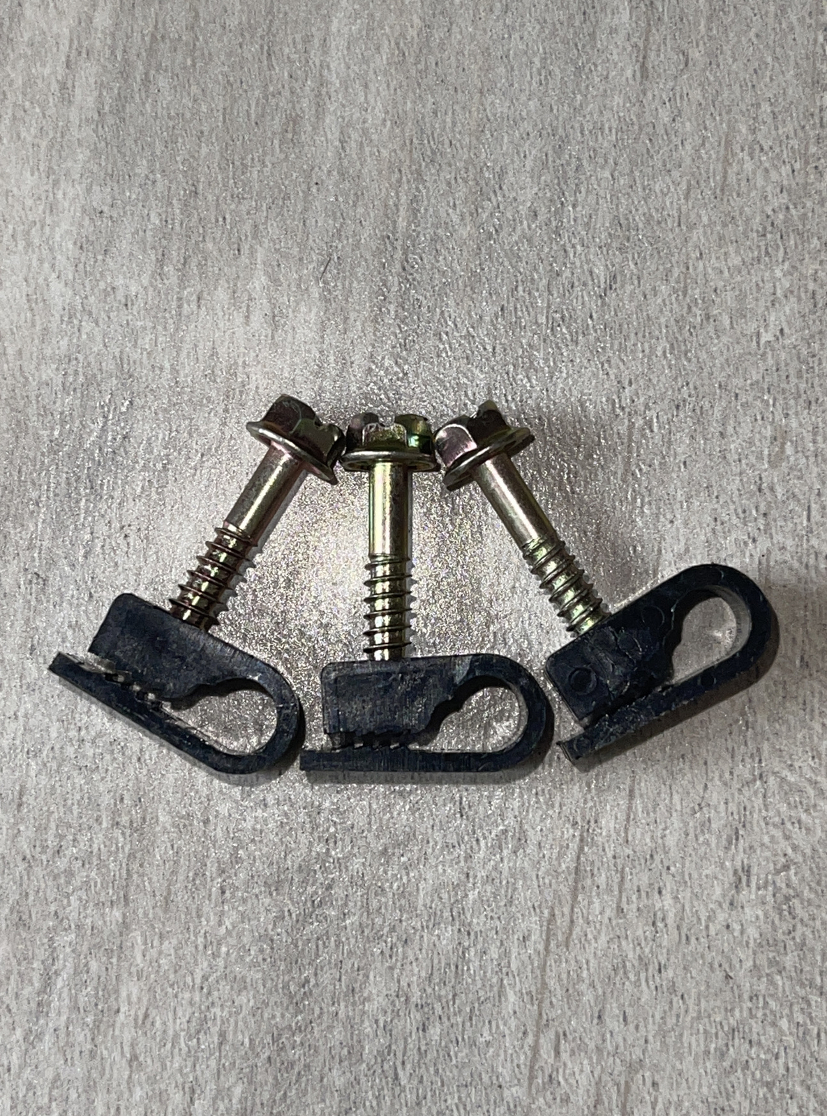 100 Black Flex Clips for Single Coax Cable Wire Mount Coaxial RG6 RG59 ...