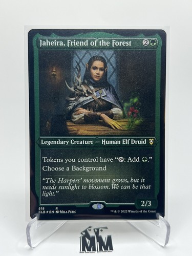 MTG Jaheira, Friend of the Forest ~ Foil Etched ~ CLB *518* NM-M | eBay