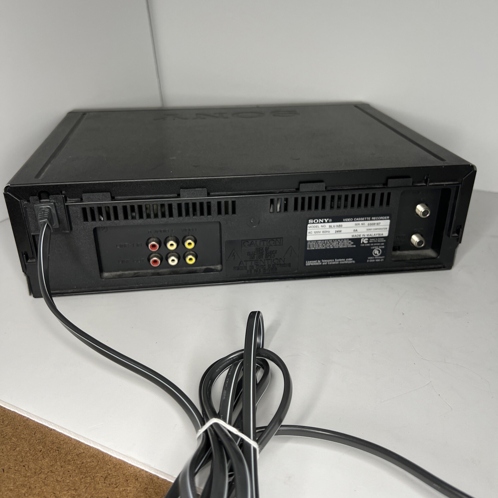 Sony SLV-N50 4 Head VHS VCR Tape Player Recorder Hi-Fi Stereo - For ...