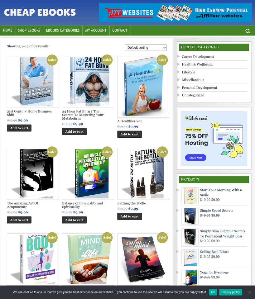 Launch a Profitable eBook Store - Work From Home Website Business For ...