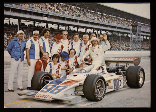 Mike Mosley Indianapolis Indy 500 Racing Large Postcard | eBay