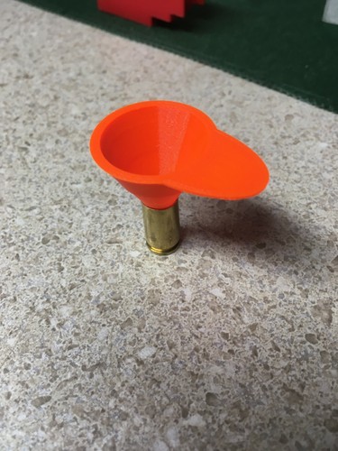 3D Printed Reloading Powder Funnel for Casings Brass 9mm 45 40 44 38 ...