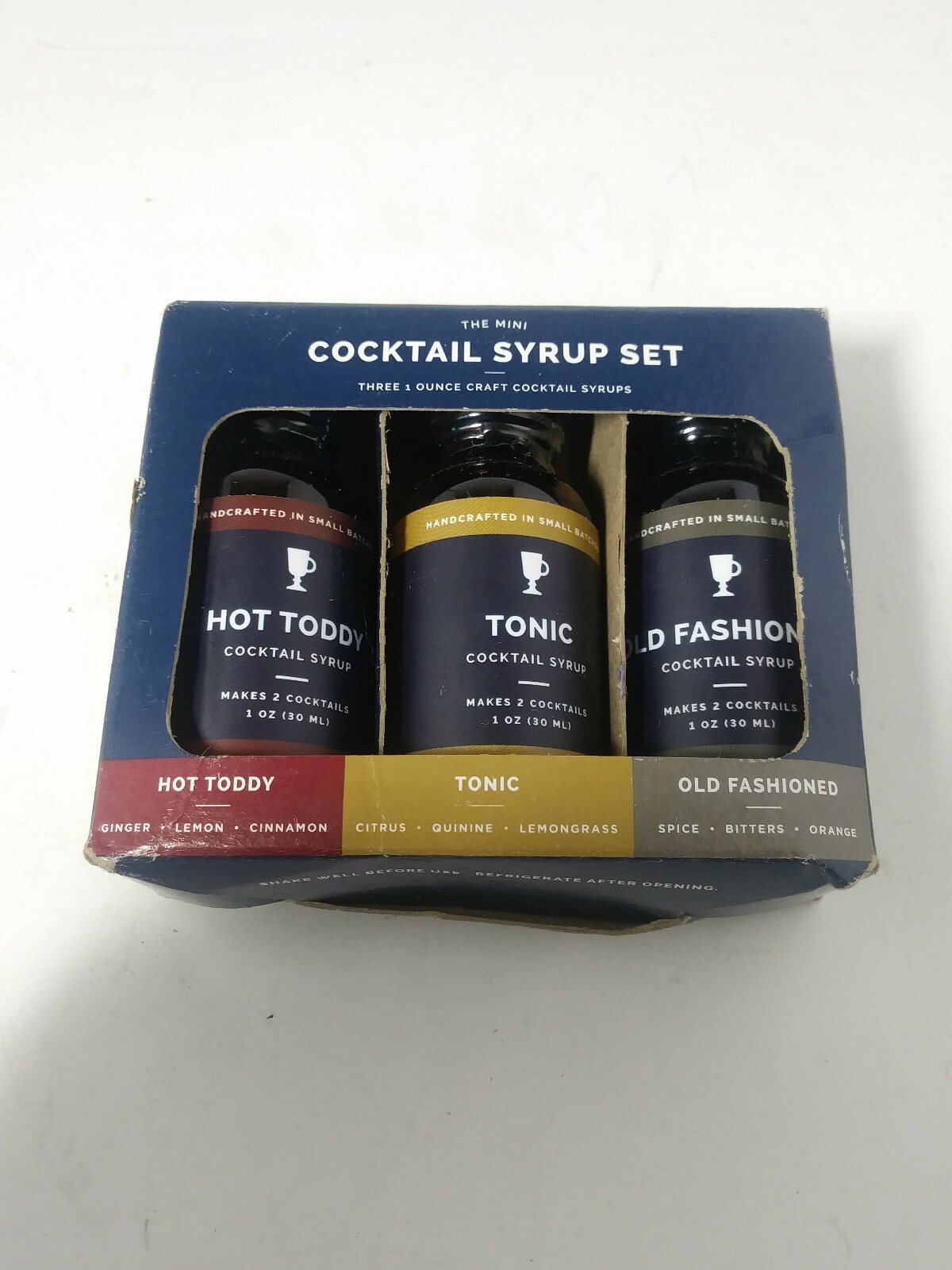 The Mini Cocktail Syrup Set Three 1 Ounce ccraft Cocktail Syrups | eBay