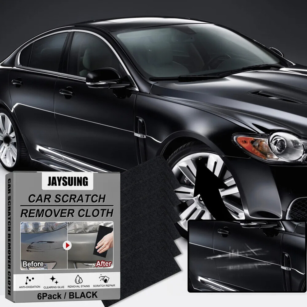 48Pcs Nano Sparkle Cloth for Car Scratches Eraser Magic Clothes Scratch ...