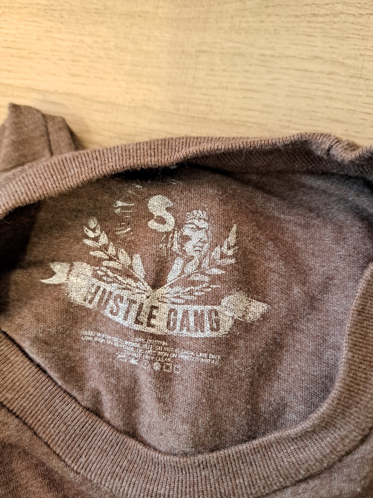 Women's Hustle Gang Native American Women Brown T-Shi… - Gem