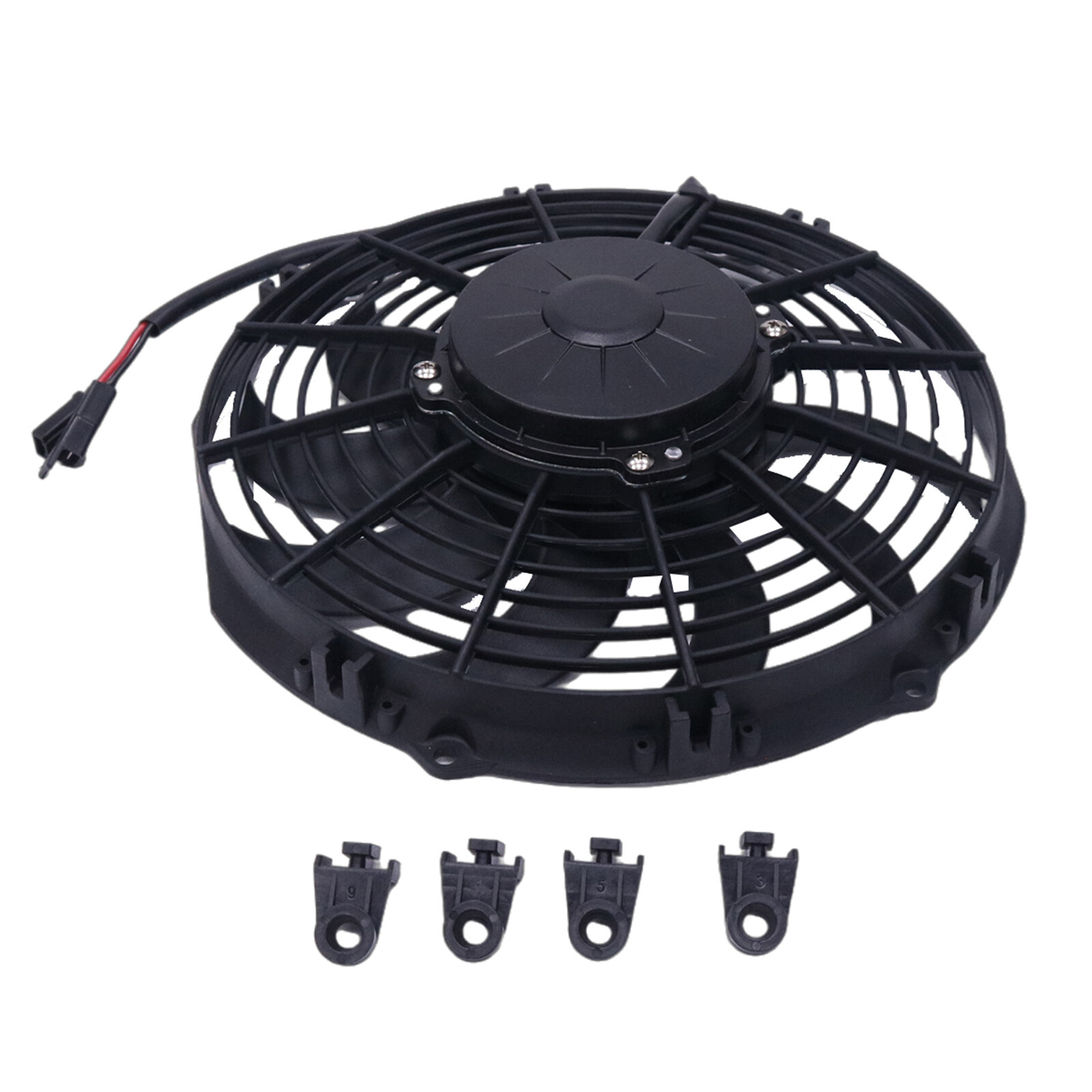 Electric Cooling Radiator Fan Blower AM116379 AM133742 for John Deere ...