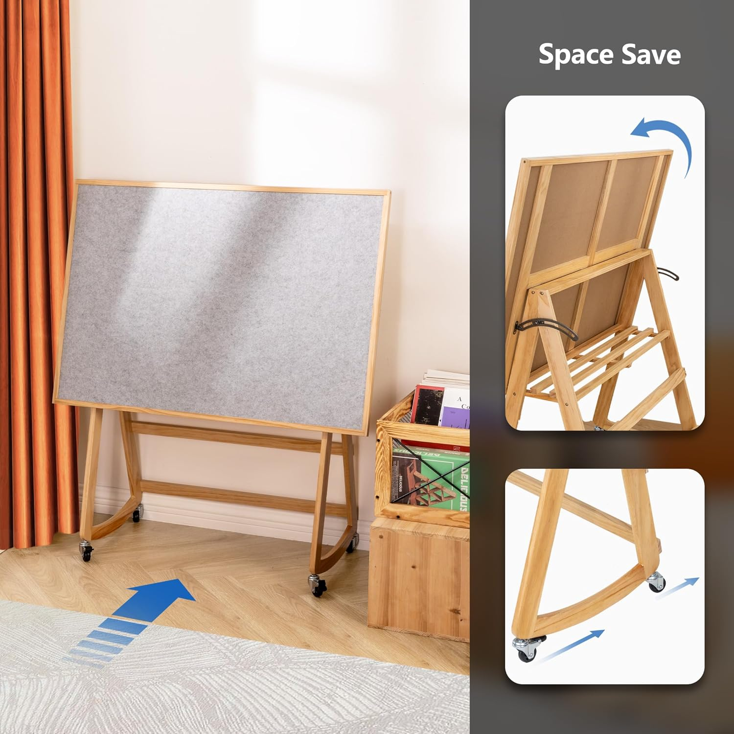 1500 Piece Tilting Puzzle Table with Legs & Cover Mat, Adjustable ...