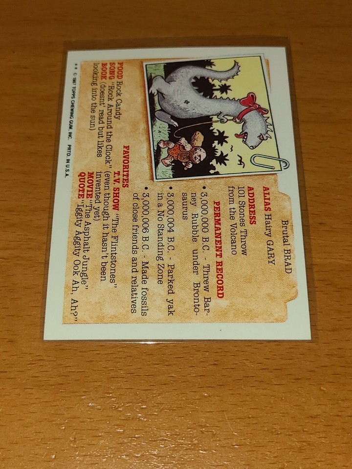 GARBAGE PAIL KIDS SAPPY SARAH 1987 TOPPS #273B | eBay