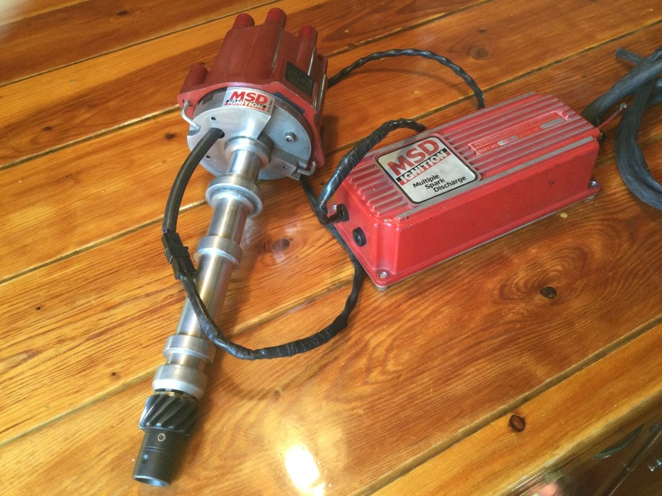 MSD Chevrolet Distributor 8461 and MSD 6200 Ignition Box, Low Hours ...