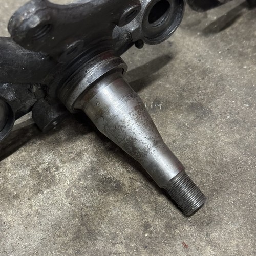 Porsche 356 C SC Front Axle Spindle Pair DISC BRAKE | eBay