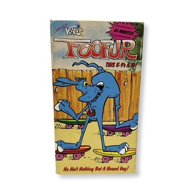 Vintage FOOFUR (VHS) THIS K-9’S A 10 - 1986 Hanna-Barbera - VGUC | eBay