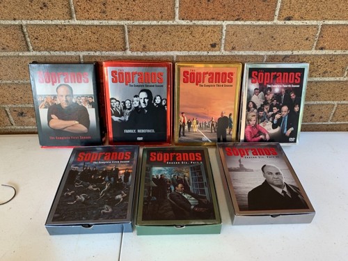 The Sopranos Complete Series 1-6 (part 1 & 2) Box 28-DVD Disc Set | eBay
