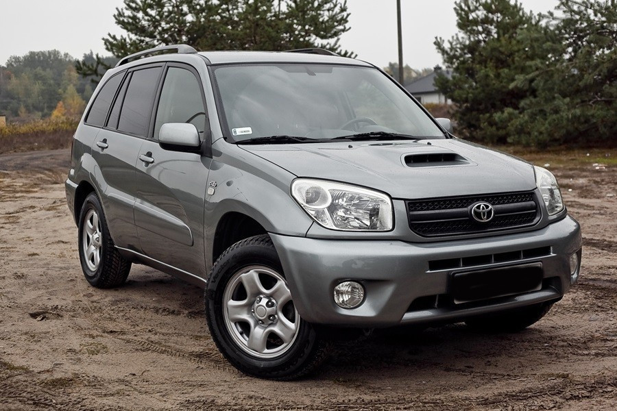 TOYOTA RAV4 MK2 5-door 2000-2005 4-pc Wind Deflectors HEKO Tinted | eBay UK