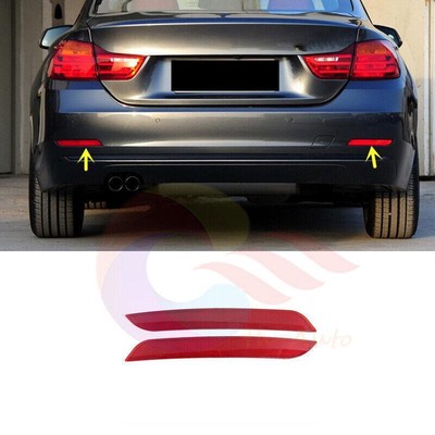 2x Rear Bumper Brake Light Reflector For BMW F30 F32 F33 F36 3-Series ...
