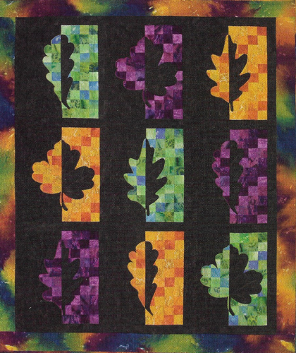 Oak Leaves Wall Quilt quilting pattern instructions | eBay