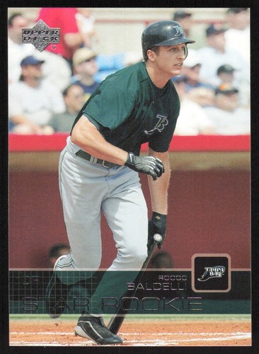 2003 Upper Deck Star Rookie Rocco Baldelli #530 Tampa Bay Devil Rays | eBay