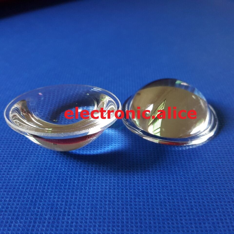 44mm Optical Glass Lens Collimator Plano-Convex for Led Projector & Led ...
