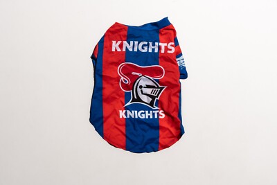 NRL Pet Jersey - Newcastle Knights - Size XS to XL - T-Shirt - Dog ...