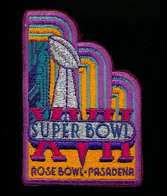 SUPER BOWL 17 REDSKINS DOLPHINS Willabee & Ward OFFICIAL NFL SB XVII ...