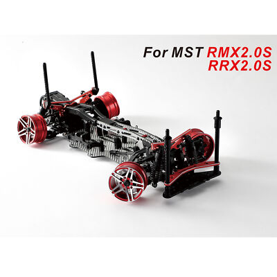 1:10 Drift RC Car Carbon Fiber & Aluminum Upgrade Kit For MST RMX2.0S ...