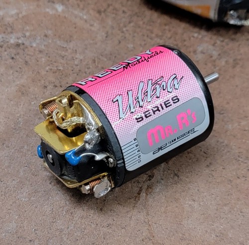 Vintage Reedy MR. R's Modified Brushed Motor 16 Turn Triple Fits RC10 ...